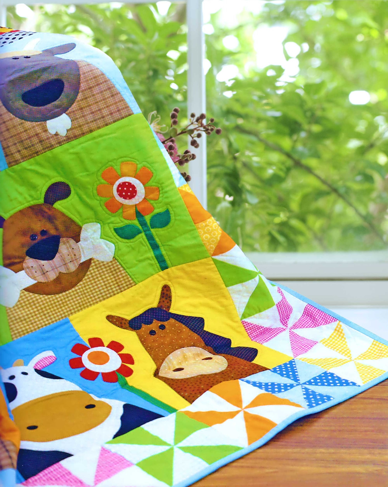 Windy Hill Farm PRINTED Quilt Pattern Applique Quilt - Etsy Australia