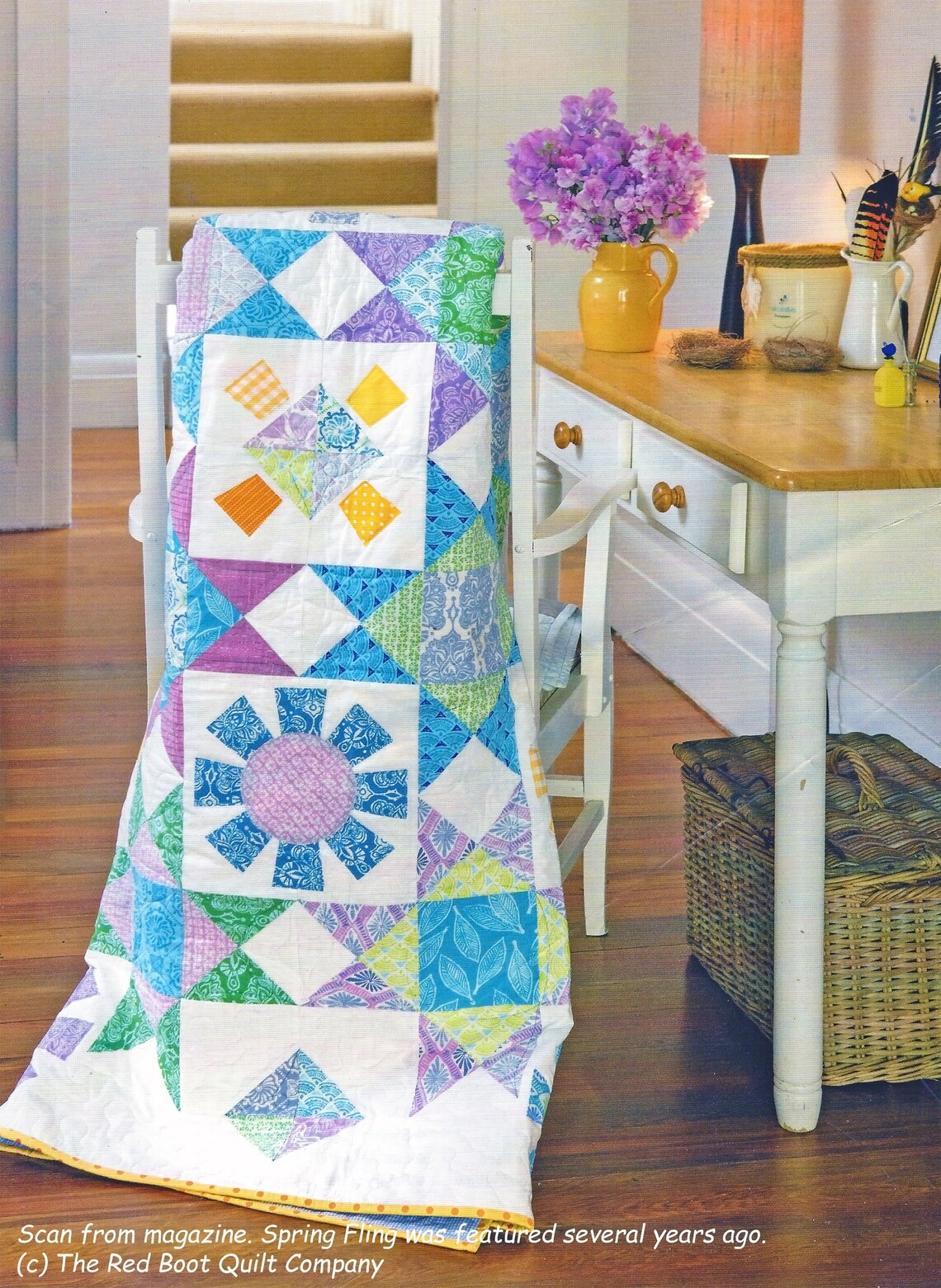 Spring Fling DIGITAL PDF Quilt Pattern Applique Quilt - Etsy