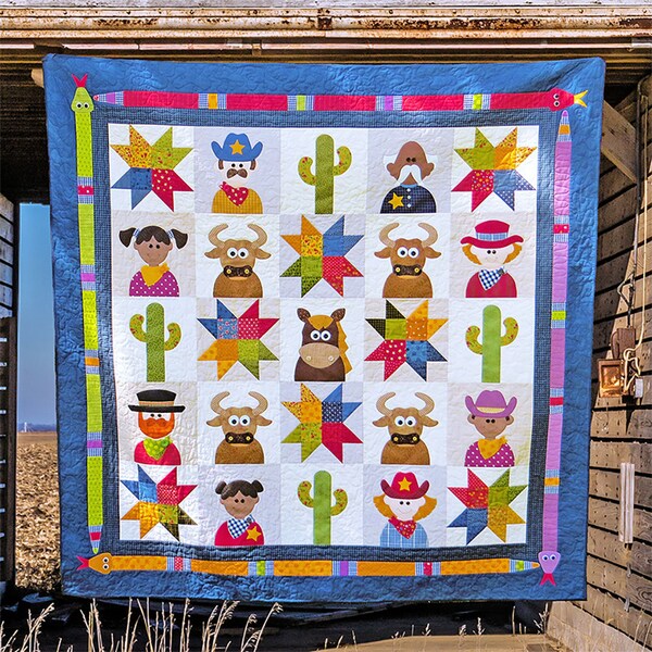 Cowboy Quilt - Etsy