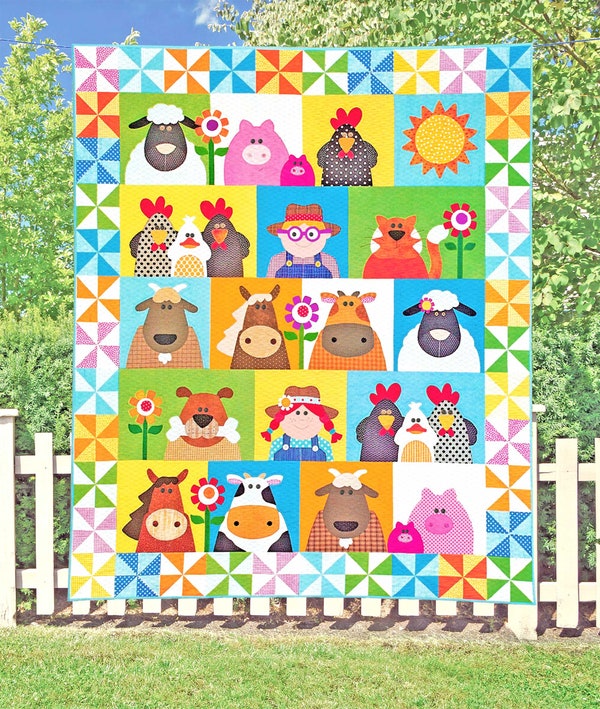Eli's Forest Friends Quilt Pattern PDF Pattern Digital Download Child ...