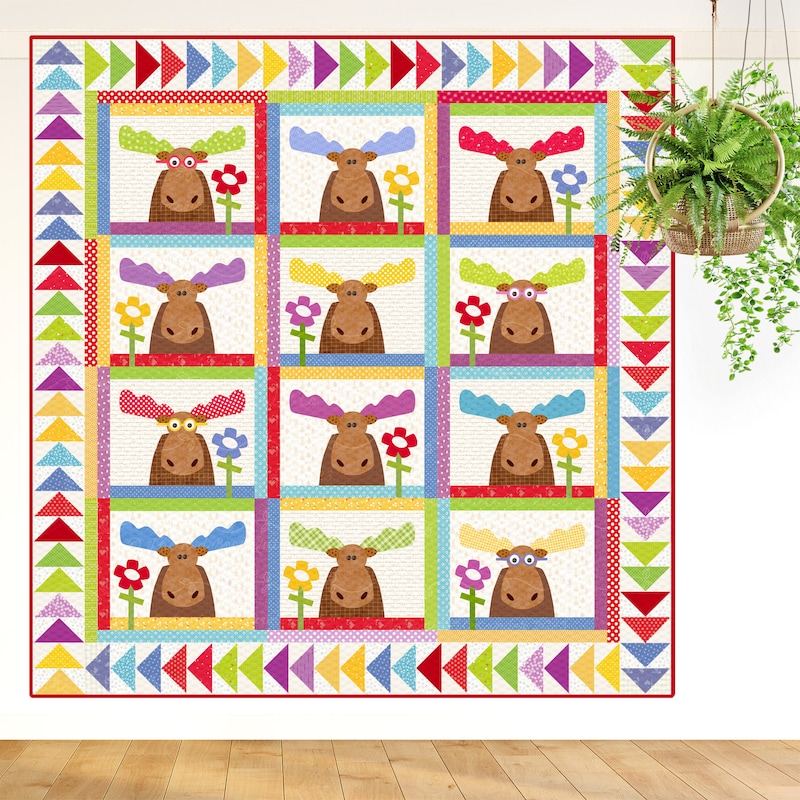 Moose Pattern - Etsy