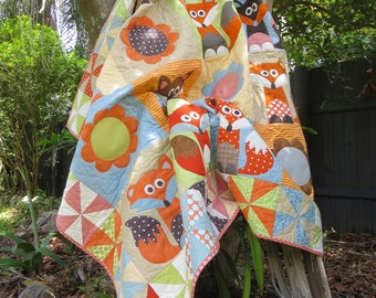 Fox Quilt Pattern - Etsy