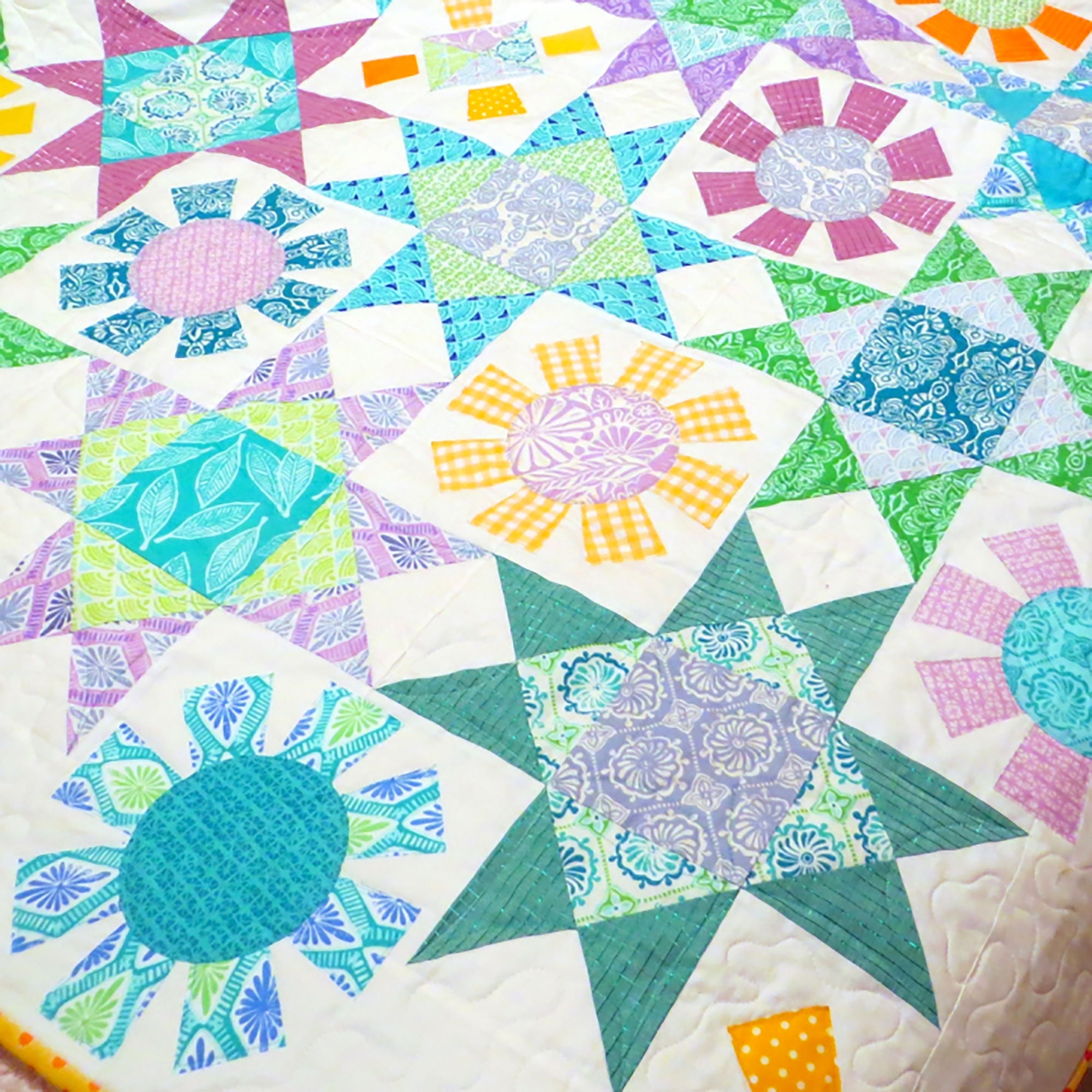 Spring Fling DIGITAL PDF Quilt Pattern Applique Quilt - Etsy