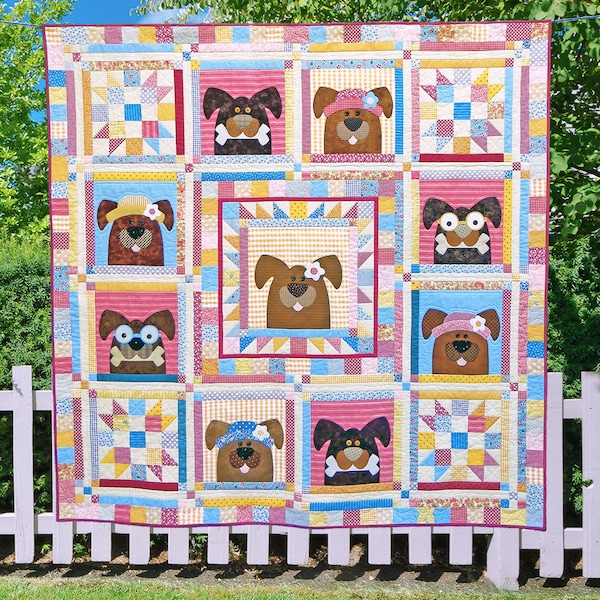 Corgi Quilt Pattern - Etsy