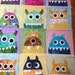 Monster Mash | DIGITAL PDF Quilt Pattern | Applique Quilt Patterns ...