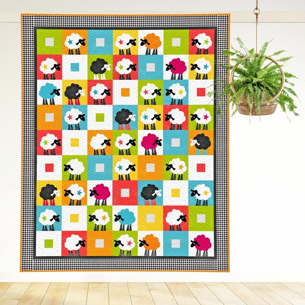 Sheep Quilt Pattern - Etsy