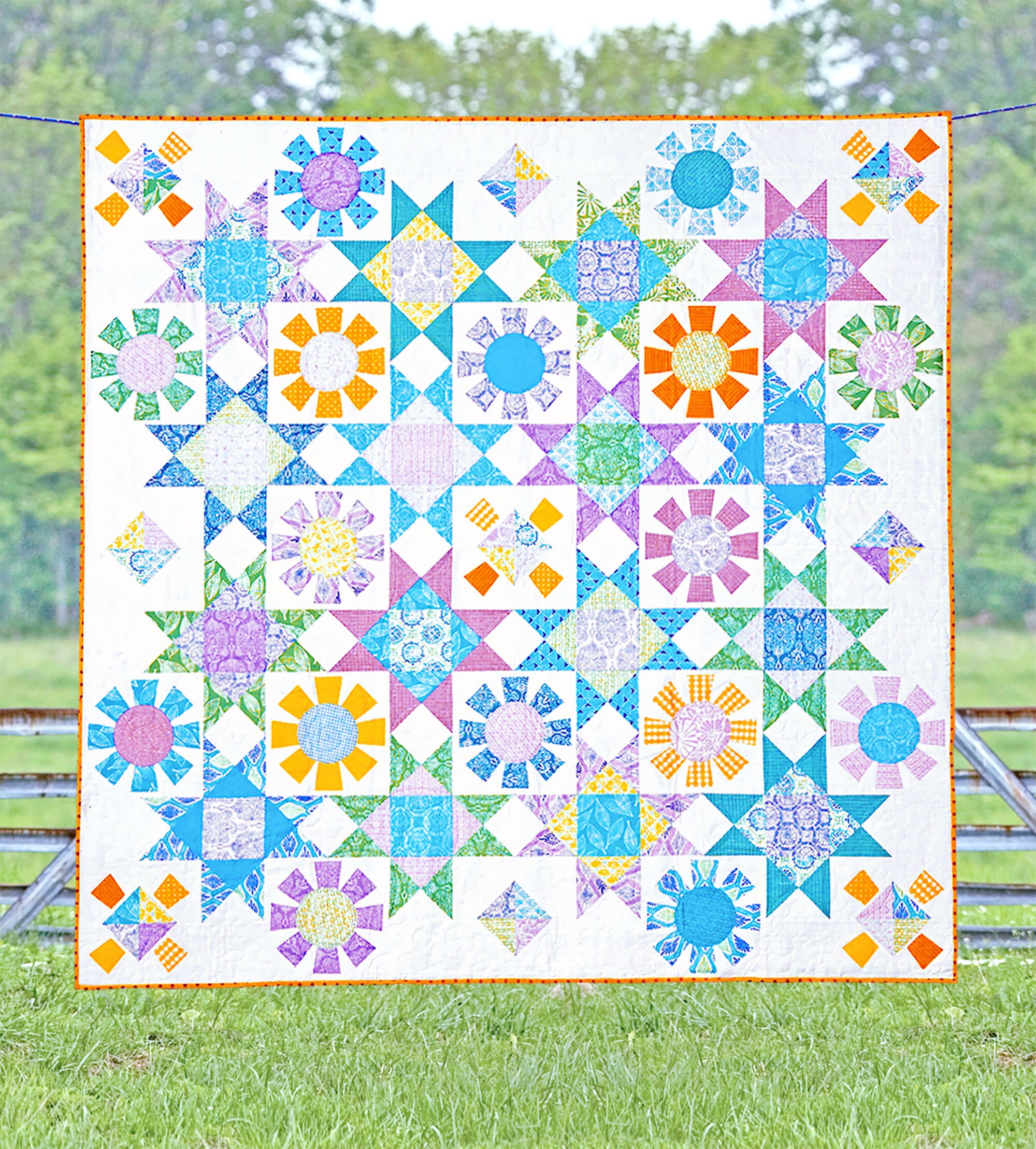 Spring Fling DIGITAL PDF Quilt Pattern Applique Quilt - Etsy