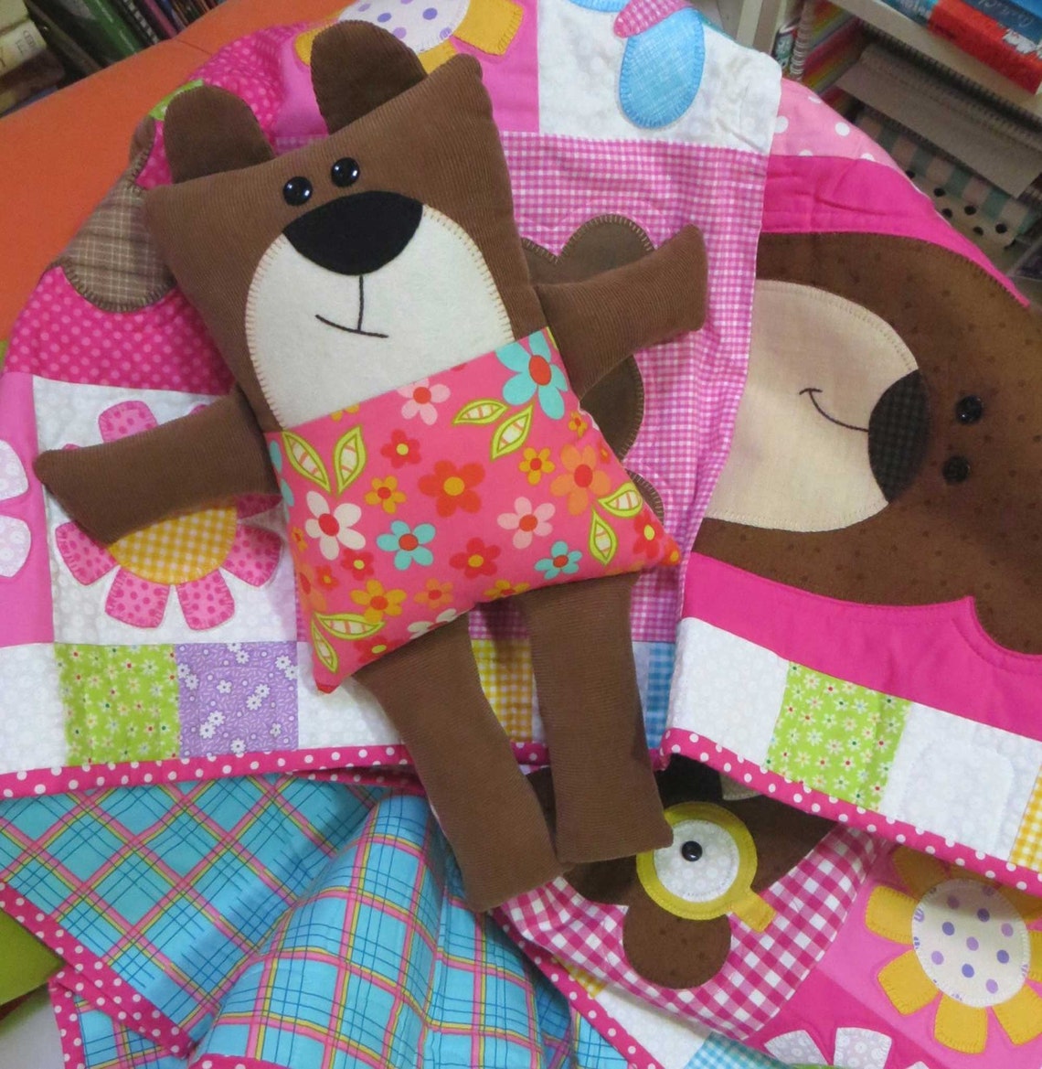 Snuggle Bears DIGITAL PDF Soft Toy Pattern Plushie | Etsy