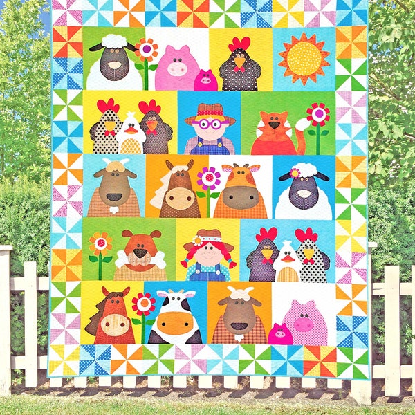 Chicken Quilt Pattern - Etsy