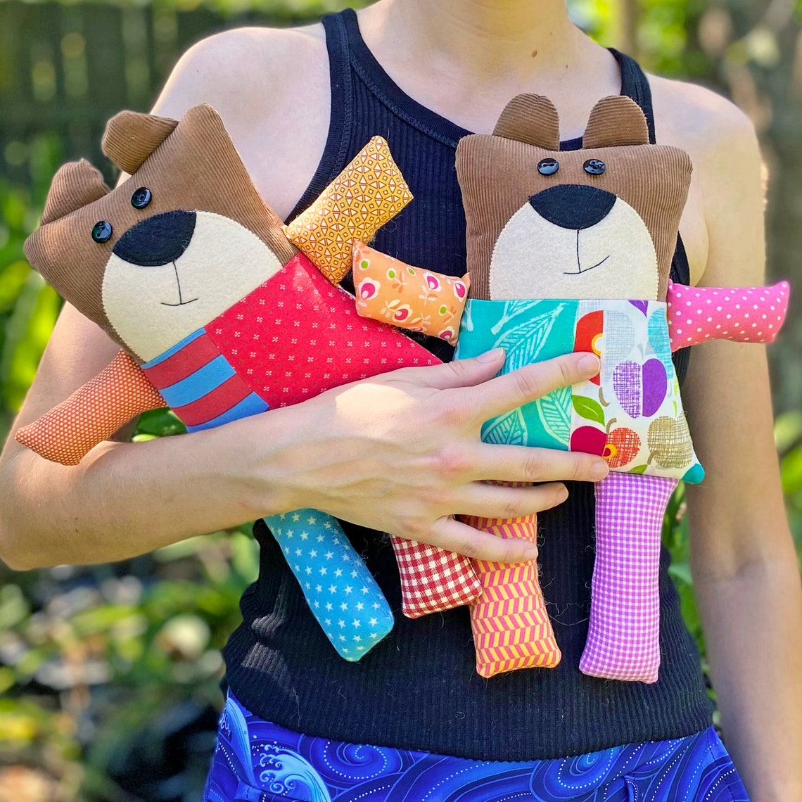 Snuggle Bears DIGITAL PDF Soft Toy Pattern Plushie | Etsy