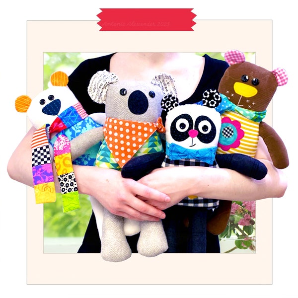 Soft Toy Pattern - Etsy Australia