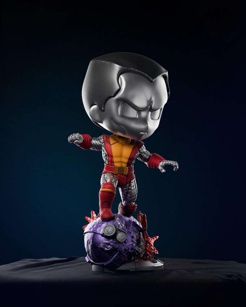 Chibi - Colossus STL Ultimate 3D Model | Steel Giant Cuteness STL ...