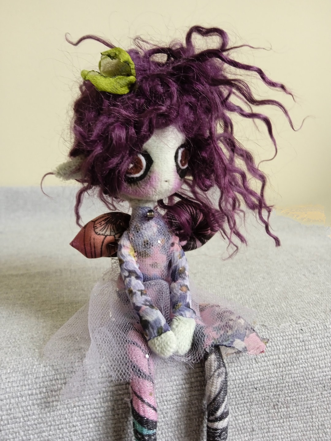 Fairy Goblin Elf Doll Fantasy Art Figurine OOAK Special Handmade ...