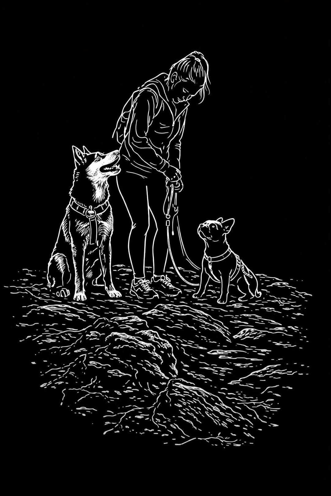 Line Drawing From a Photo – Custom Pen Art Portrait (A3) – 300g Paper ...