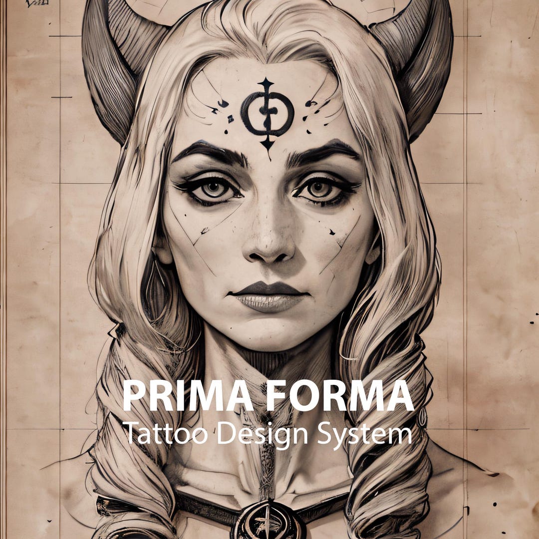 PRIMA FORMA – Systemic Modular Tattoo Design Pack | Totems, Symbols ...