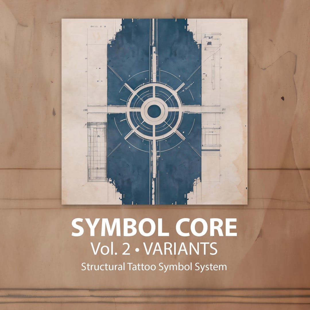 SYMBOL CORE - Vol. 2 • Variants | Modular Tattoo Symbol System | 16 Pro ...