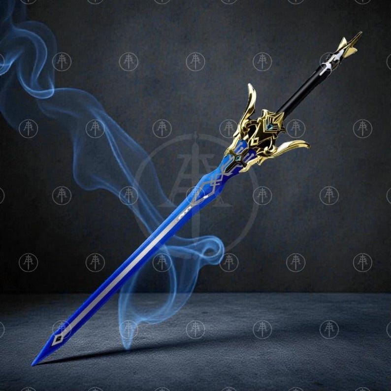 Genshin Impact Sword Full Metal Life-size Replica, Freedom Sworn Sword ...
