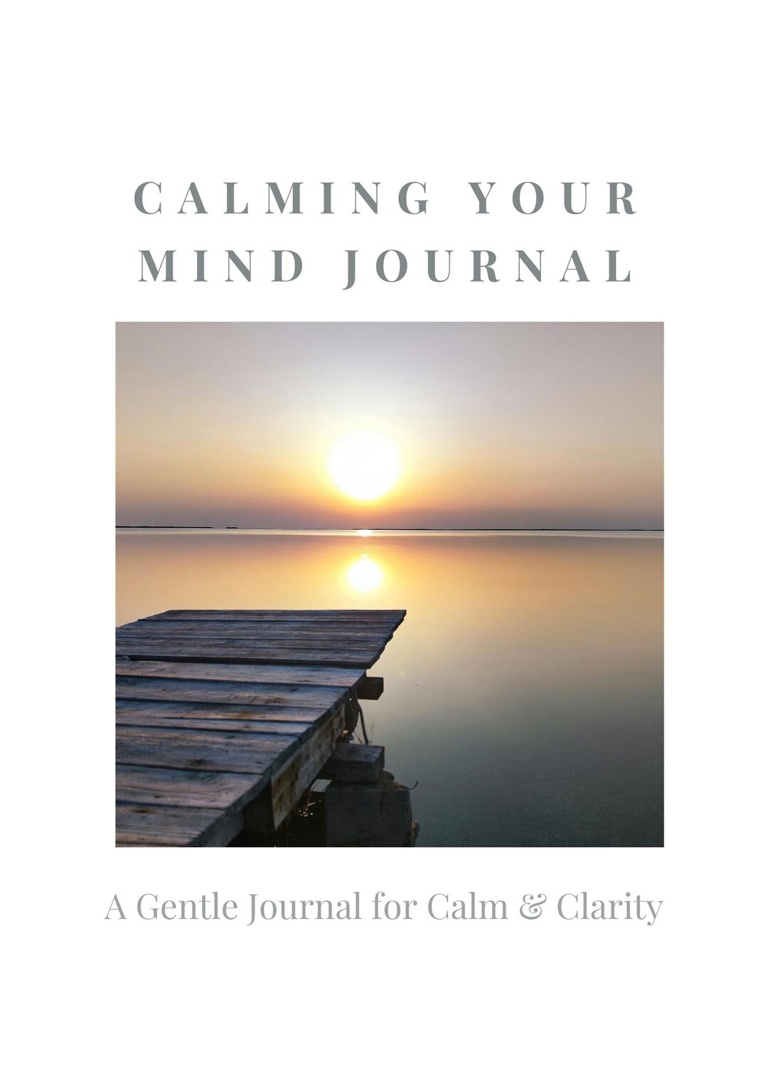 Calming Mind Journal Printable | A Gentle Self Care & Mindfulness ...