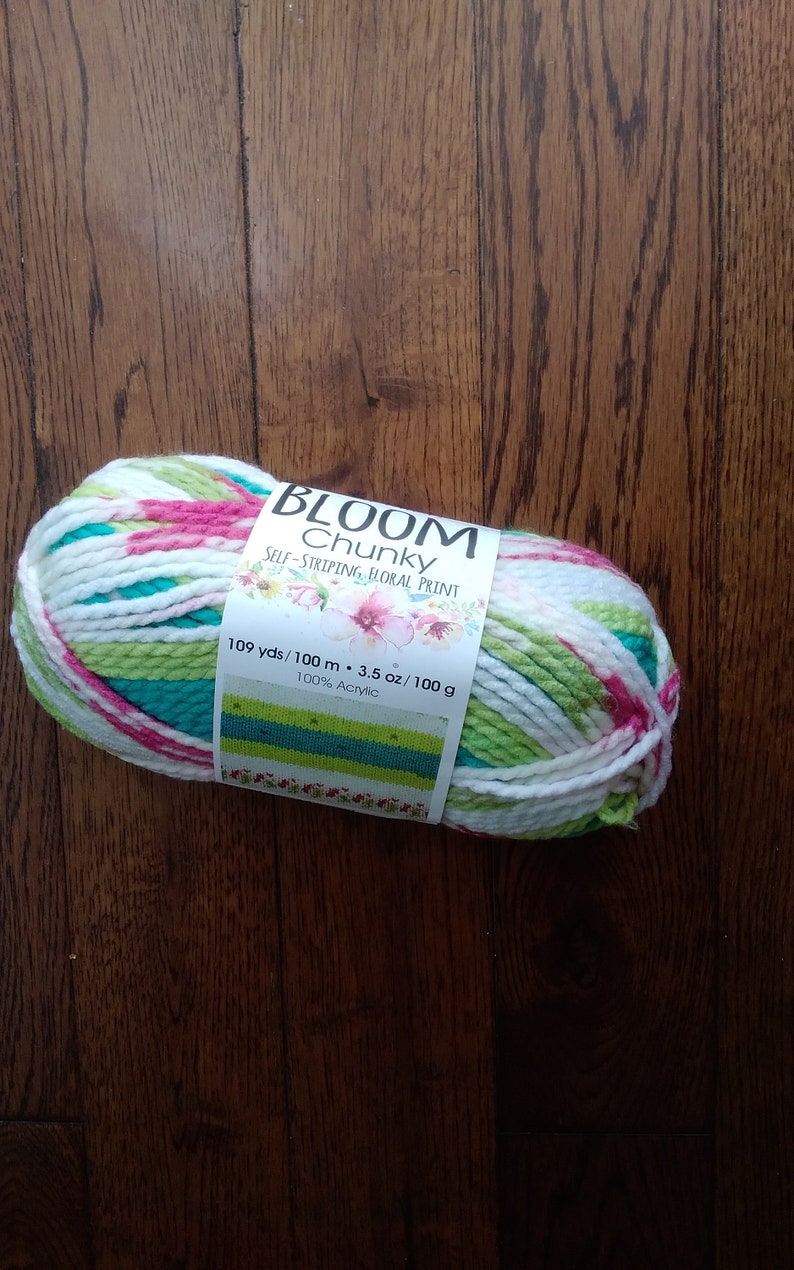 Bloom Chunky Yarn Colorway Cactus Bloom - Etsy