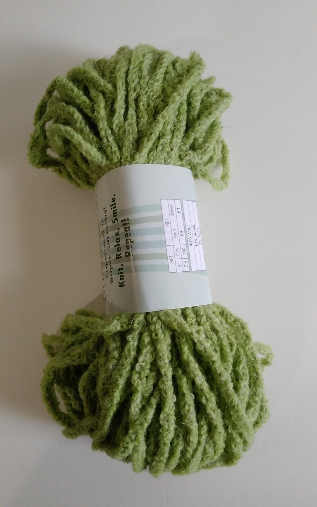 Universal Yarn Superwool 106 Parrot Green Yarn - Etsy