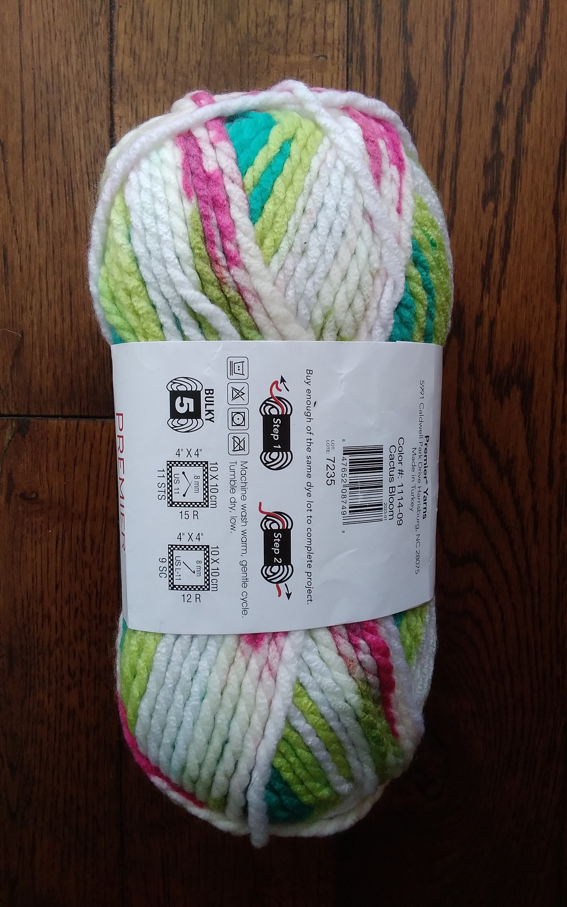 Bloom Chunky Yarn Colorway Cactus Bloom - Etsy