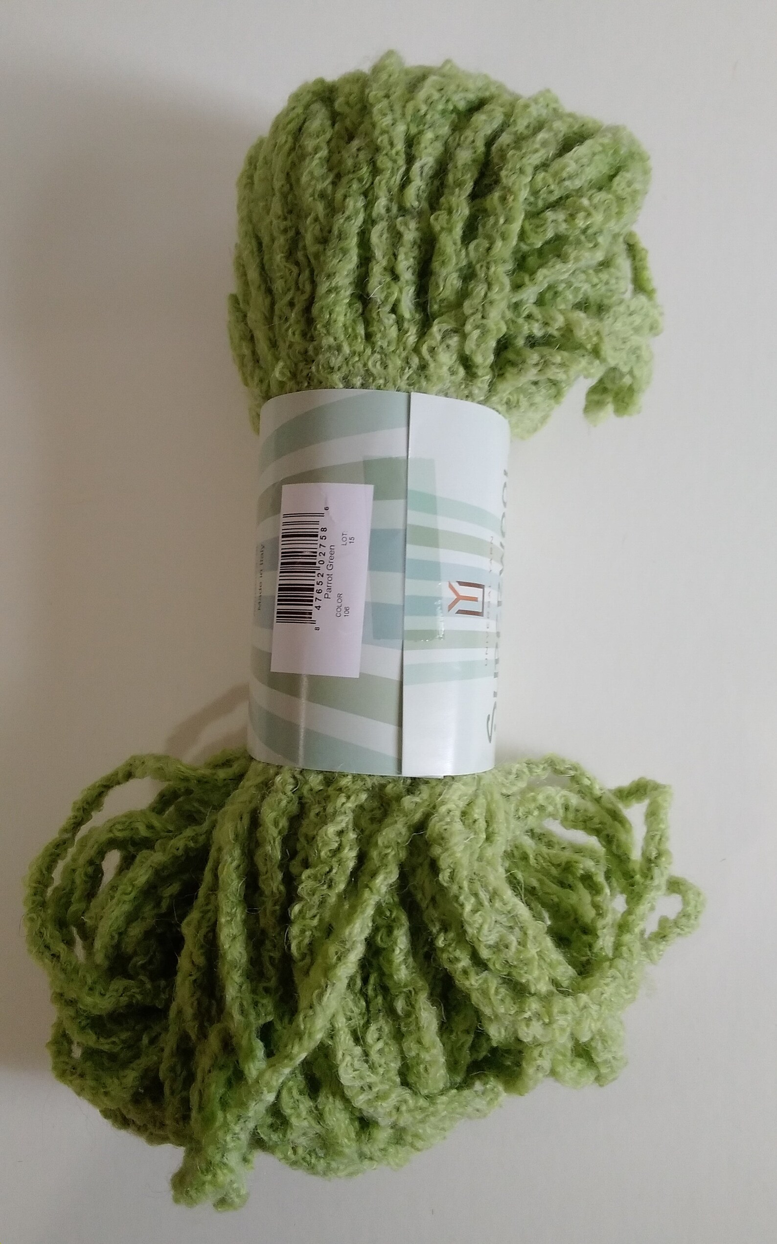 Universal Yarn Superwool 106 Parrot Green Yarn - Etsy