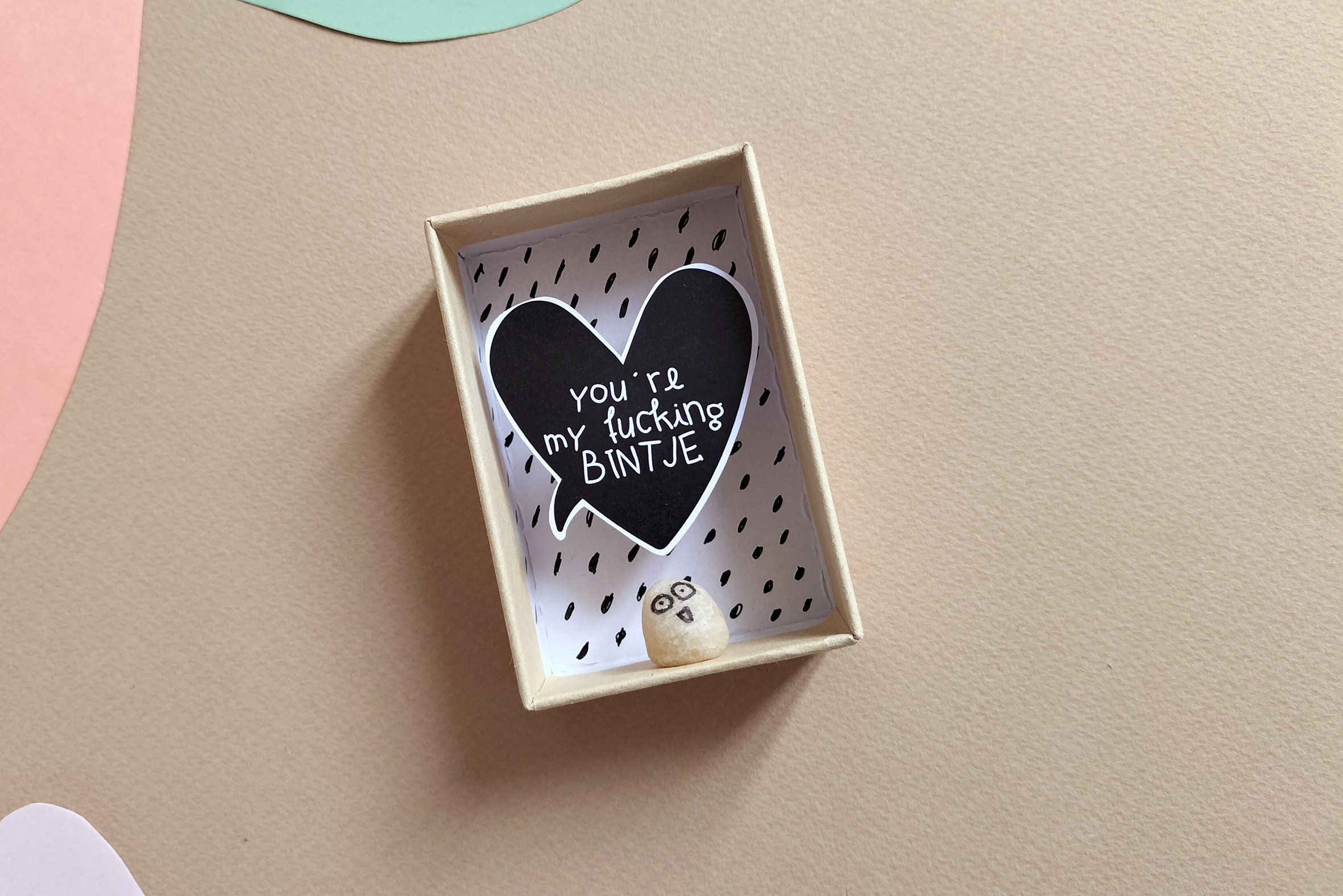 Amour saint Valentin cadeau personnalisé boîte message - Etsy France