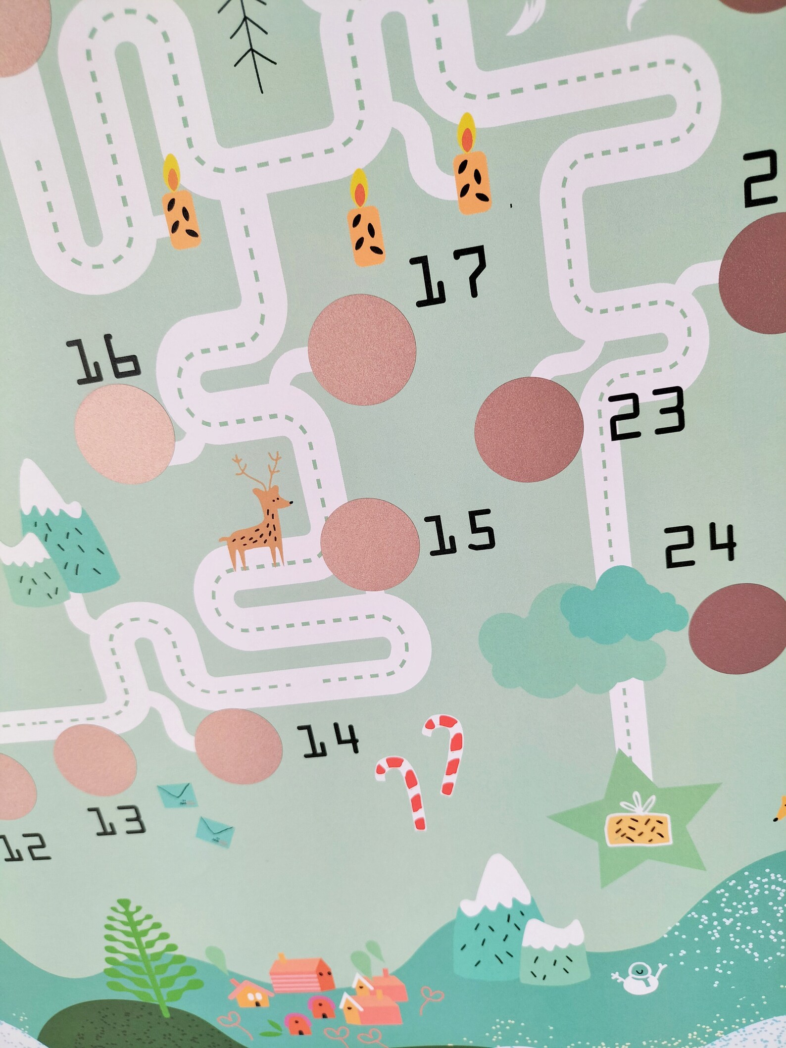 Scratch Advent Calendar, Christmas Calendar, Advent, Christmas Gift ...