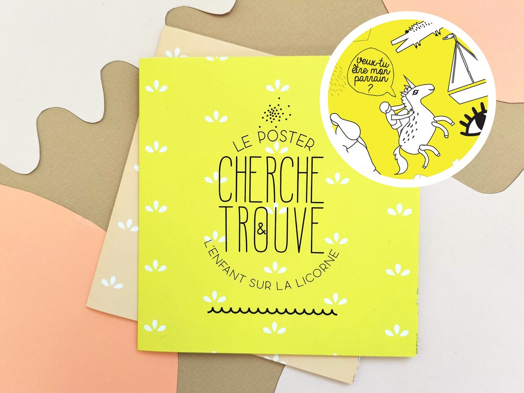 Request for Godfather Card Poster, Seek and Find Game, Do You Want to ...