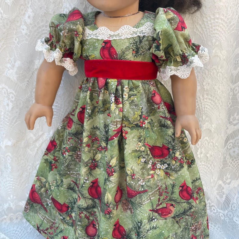 Red Doll Dress - Etsy