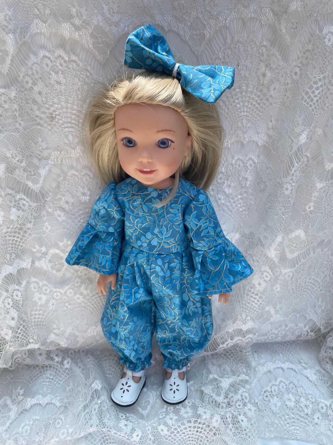 Ruby Red Fashion Friends Doll Clothes Blue Teal Romper 14 Inch Doll ...