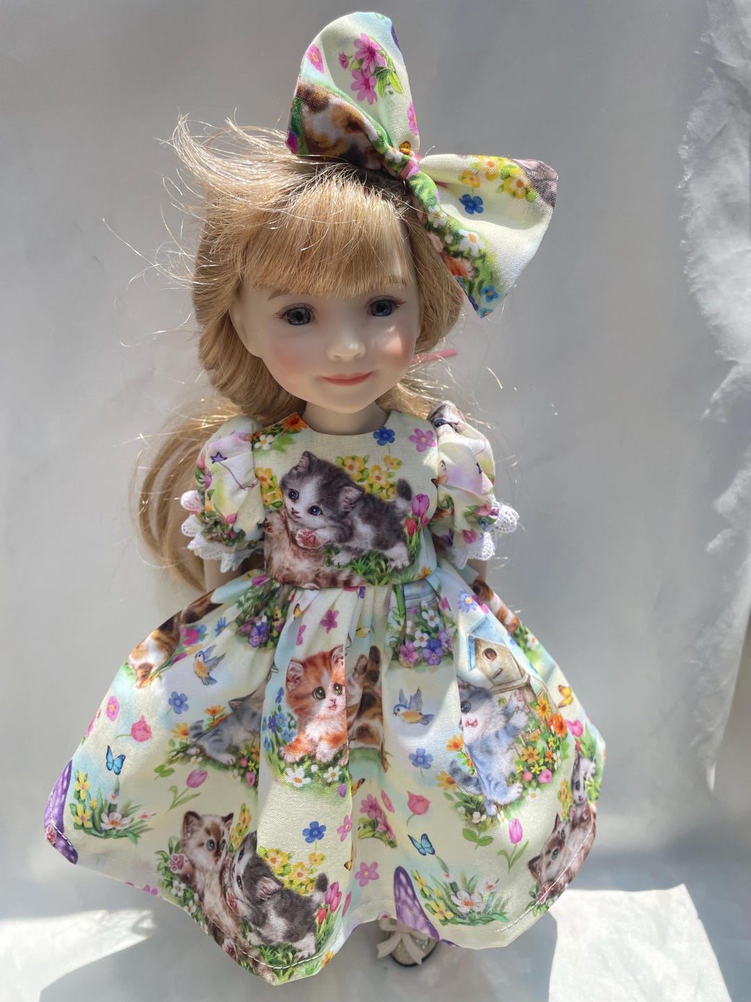 14 Inch Foll Dress Fairy Kittens Woodland Creatures Fits Ruby Red ...