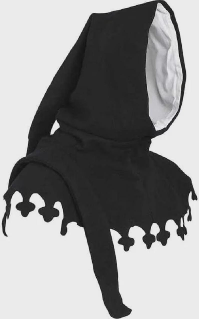 Medieval Knight Liripipe Hood With Bottom Design Cap Style Headwear - Etsy