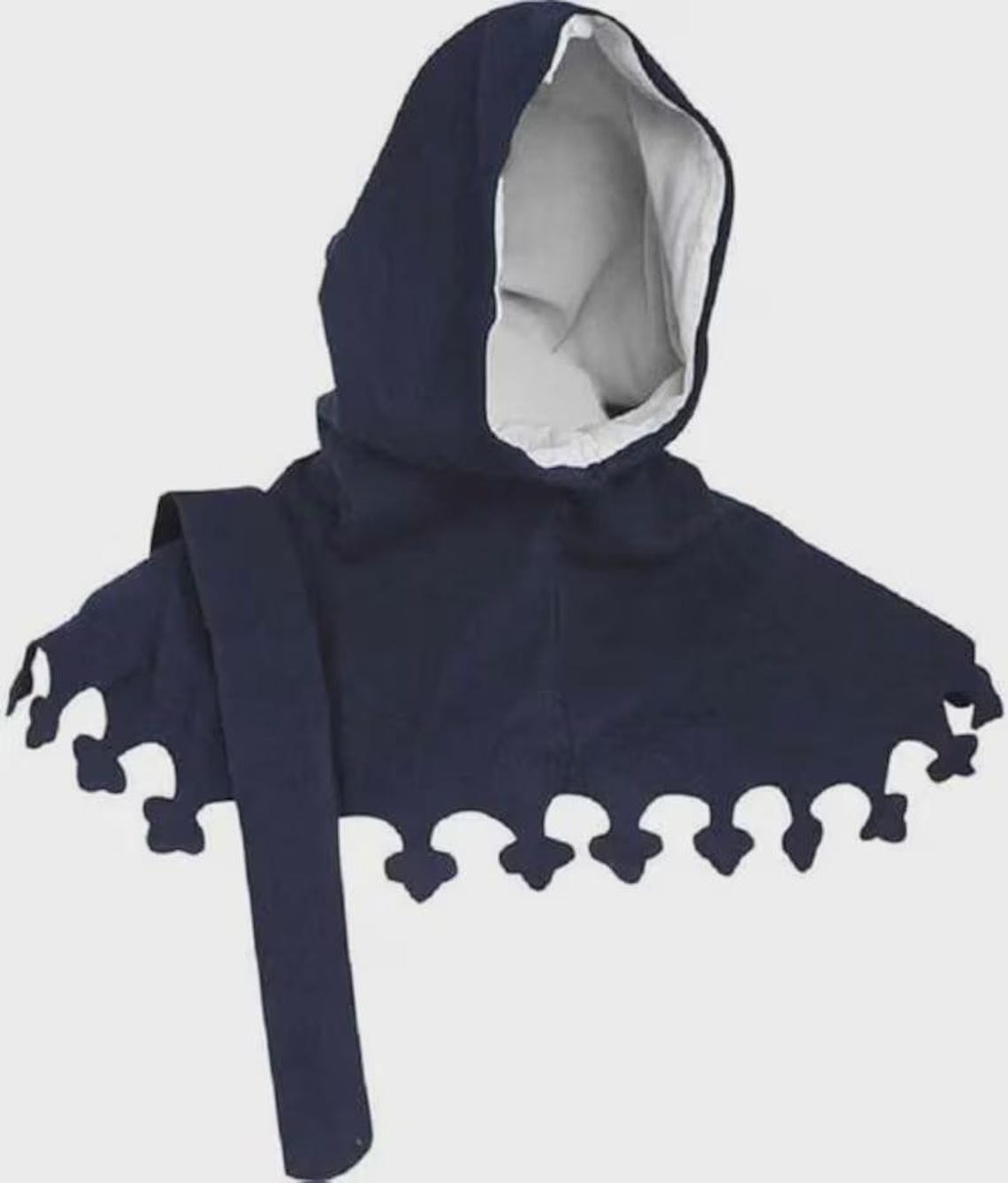 Medieval Knight Liripipe Hood With Bottom Design Cap Style Headwear - Etsy