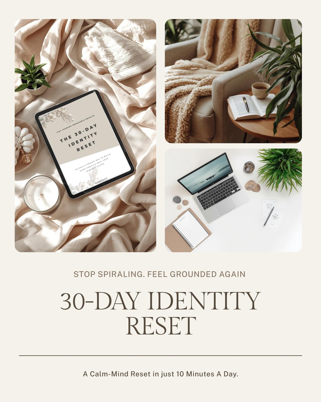 30-day Identity Reset | Nervous System Reset for Women | Overthinking ...