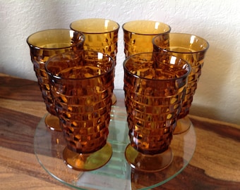 Footed glassware | Etsy