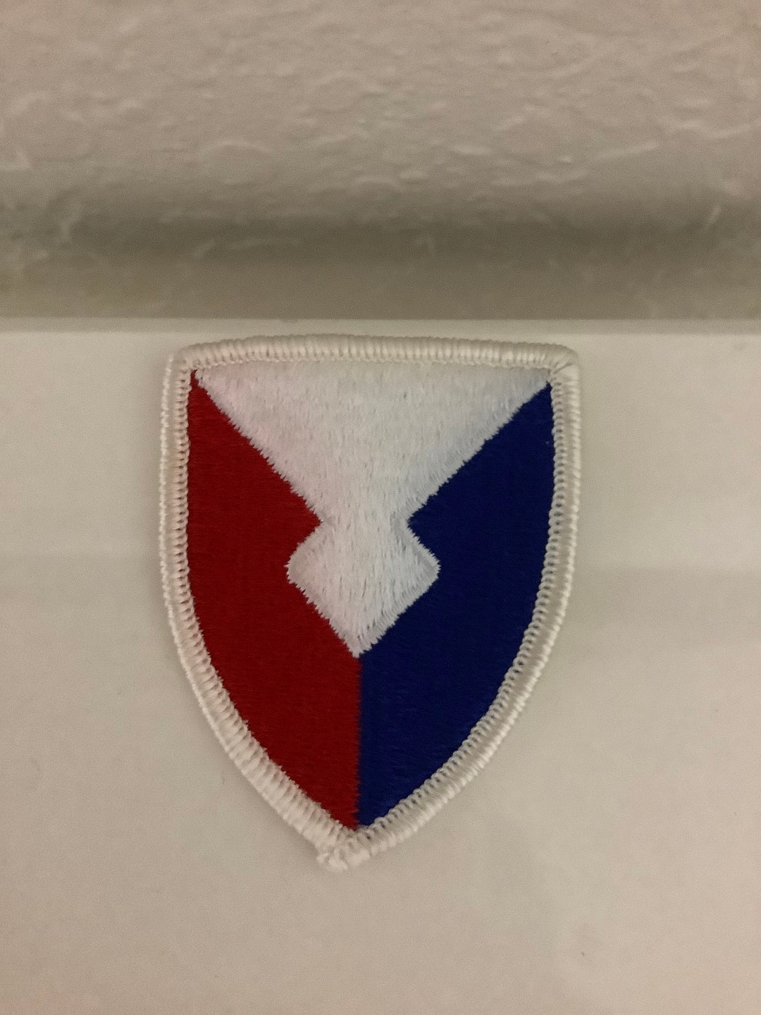 US Army 1st Army Patch Red White Blue NEW - Etsy