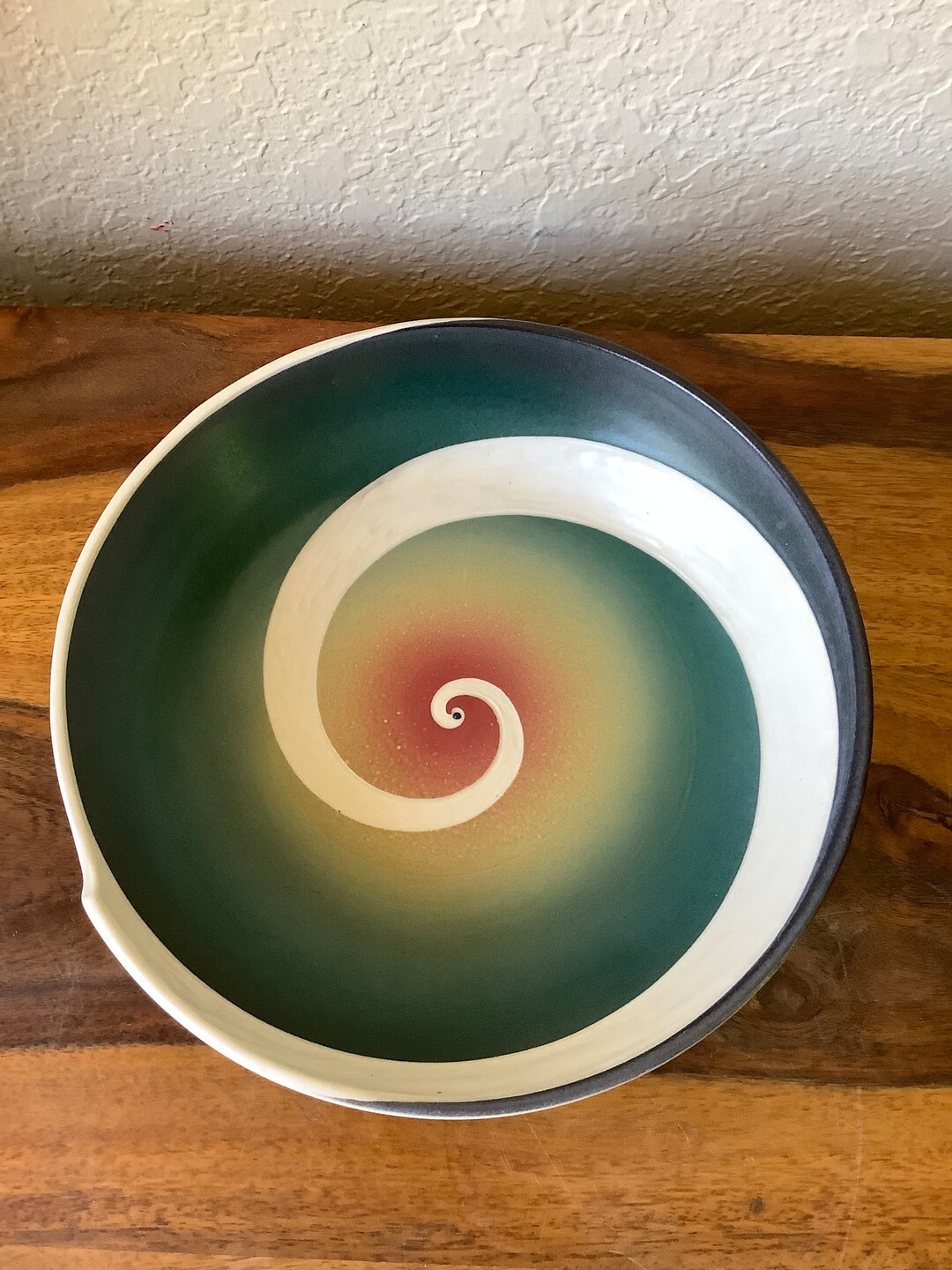 Wayne Bates Pottery Bowlsignedhand Thrown Pottery Bowlsgraffiti2003 - Etsy