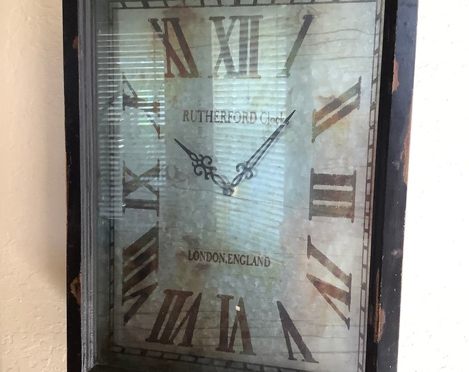 Vintage Rutherford Quartz Wall Clock, London England. 16” - Etsy