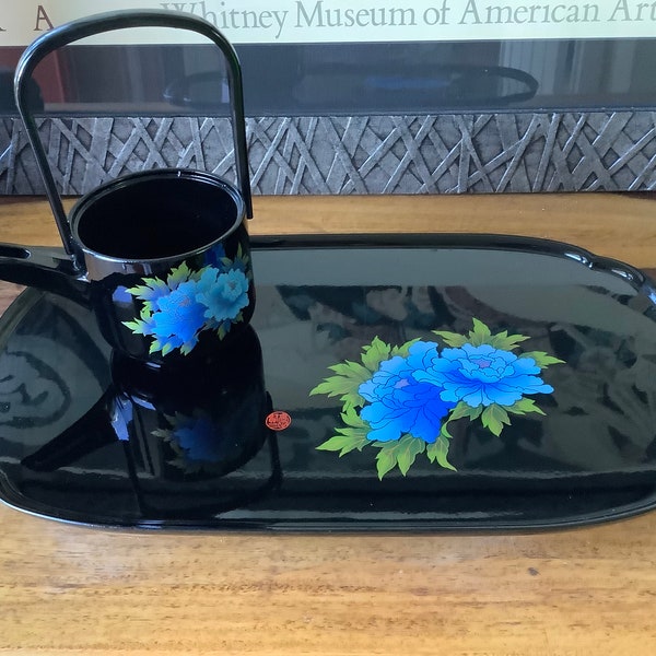 Japanese Footed Tray - Etsy