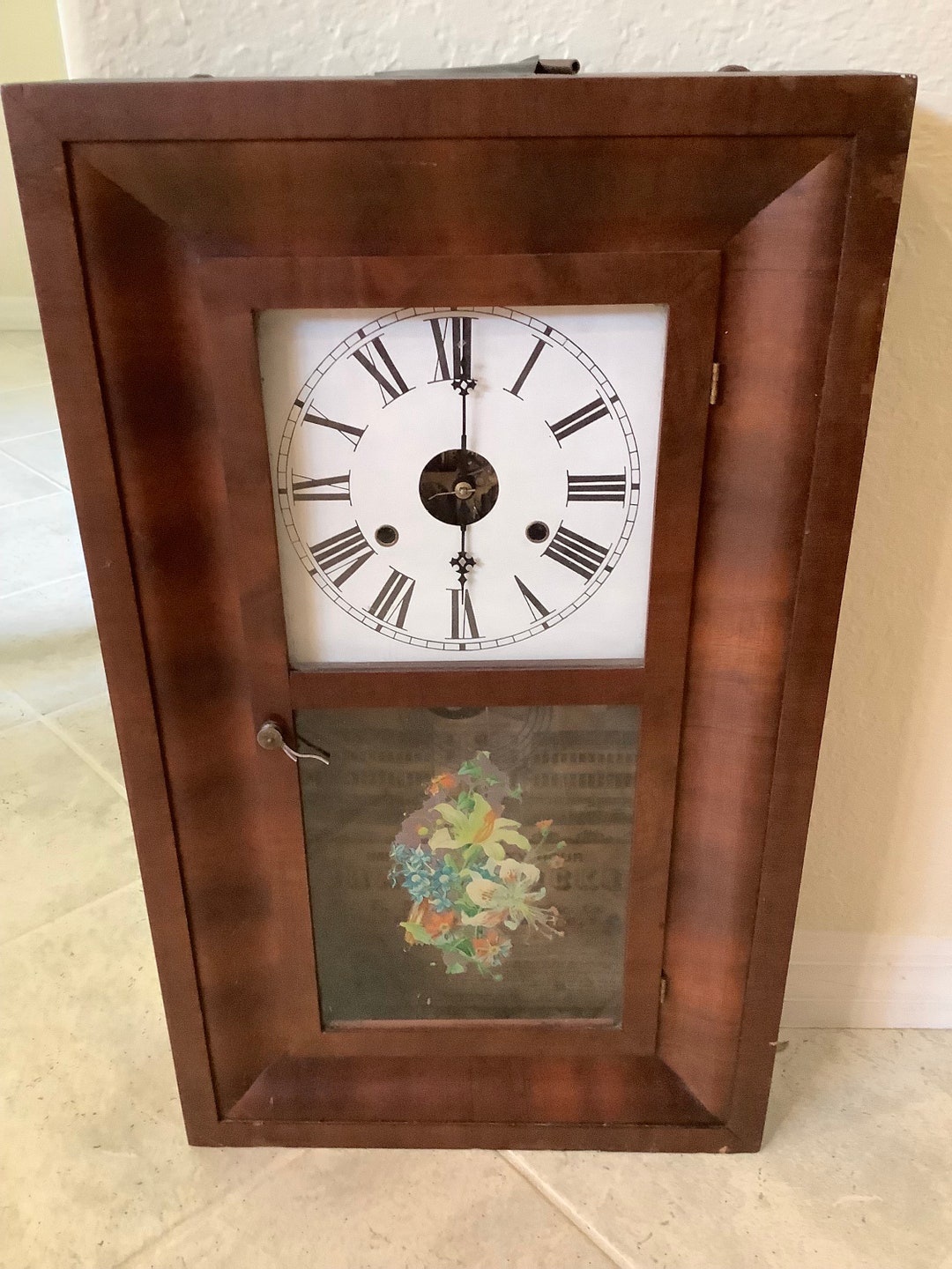 E.N. WELCH Manufacturing Company~antique Wall Clock~circa 1880~needs ...