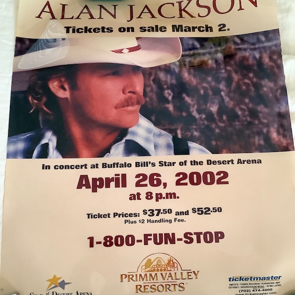 Alan Jackson Poster - Etsy