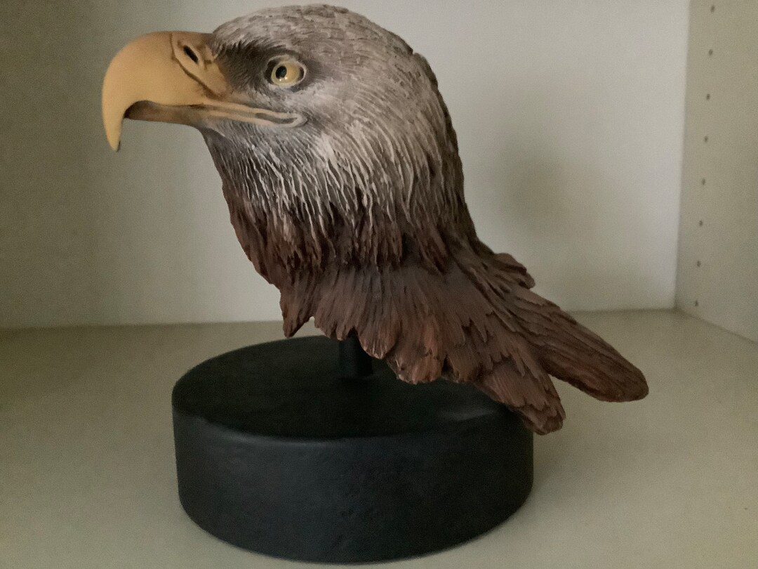 Rick Cain Limited Edition "year of the Eagle" 158/2000 Carved Bald ...