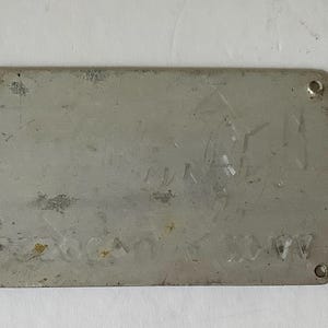 Vintage Victrola Victor Talking Machine Model VV-IX Name Plate ID ...