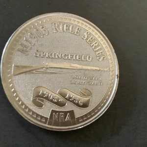 NRA Challenge Coin - M1903 Rifle Series Springfield 1903-1936 - Etsy