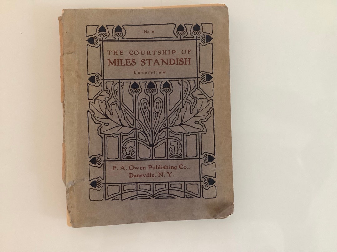The Courtship of Miles Standish Excelsior Literature Series LONGFELLOW ...