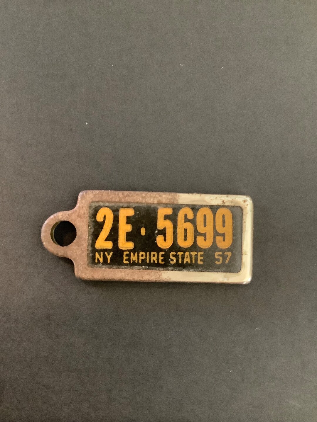 Vintage Disabled American Veterans Miniature License Plate New York ...