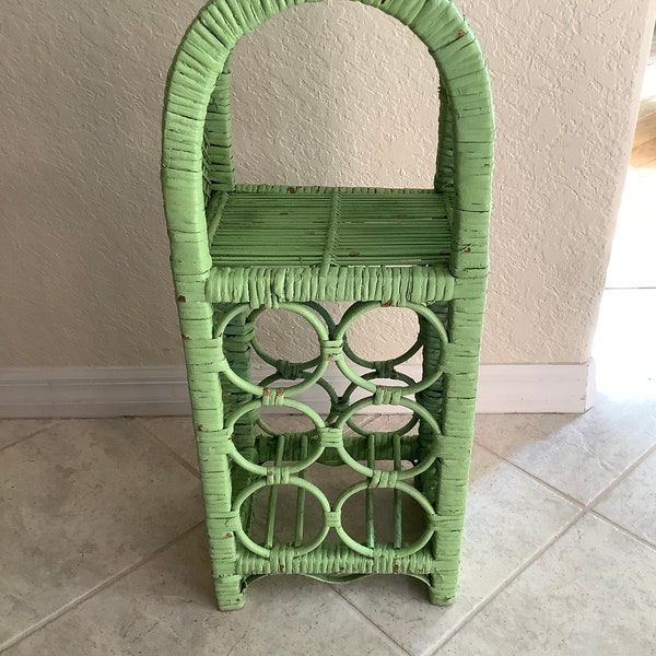 Wicker Wine Rack - Etsy