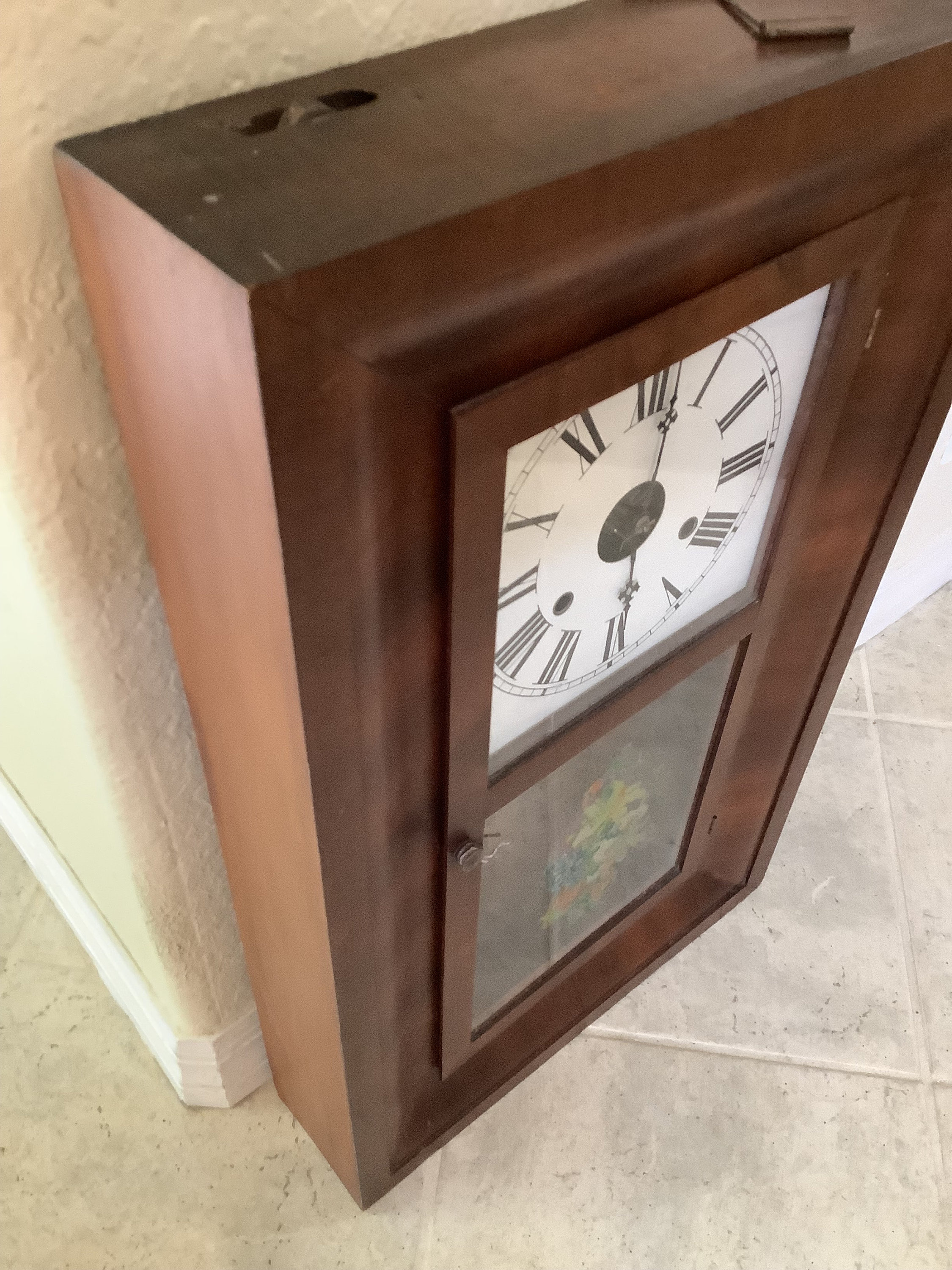 E.N. WELCH Manufacturing Company~antique Wall Clock~circa 1880~needs ...
