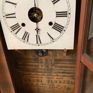 E.N. WELCH Manufacturing Company~antique Wall Clock~circa 1880~needs ...